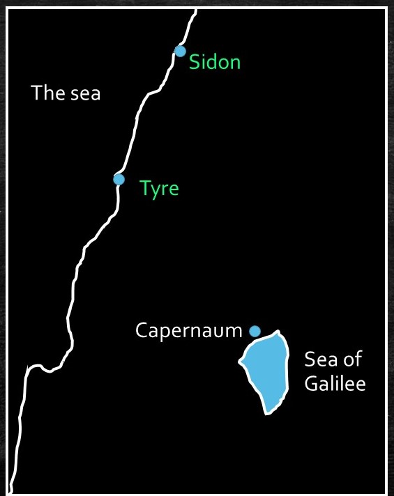 Jesus and the Syrophoenician woman. Mark 7:24-31 | Christian teaching