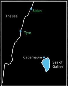 Jesus and the Syrophoenician woman. Mark 7:24-31 | Christian teaching